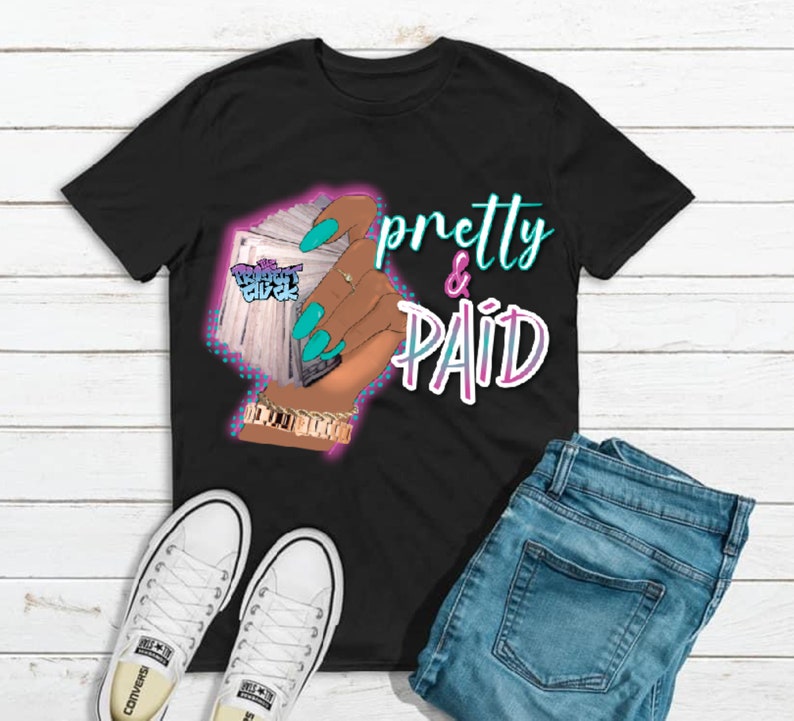 Pretty & Paid PNG Black Girl Magic Melanin Locked In - Etsy