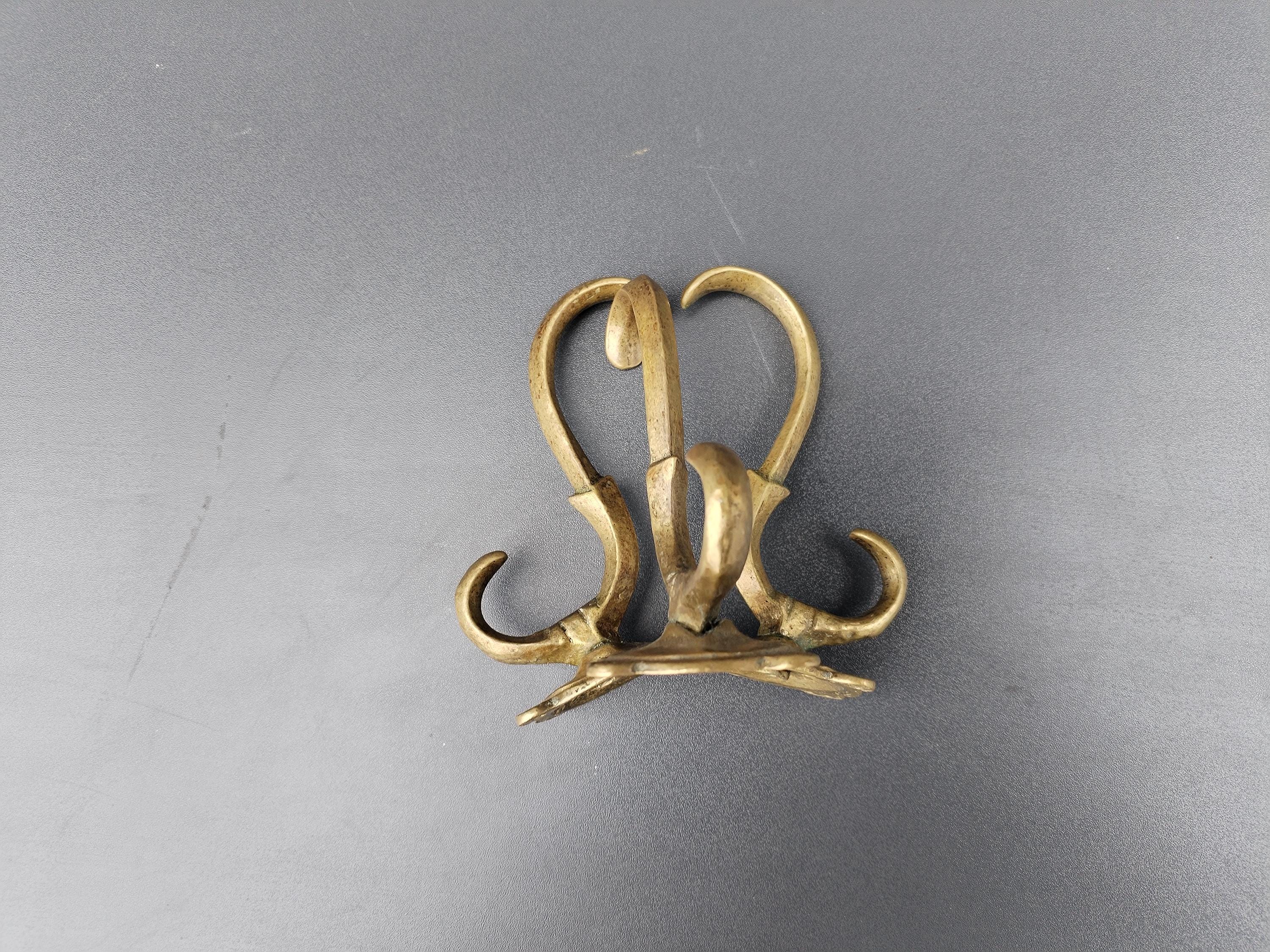Antique 1930's Art Deco COAT HOOKS Set of Three - Etsy