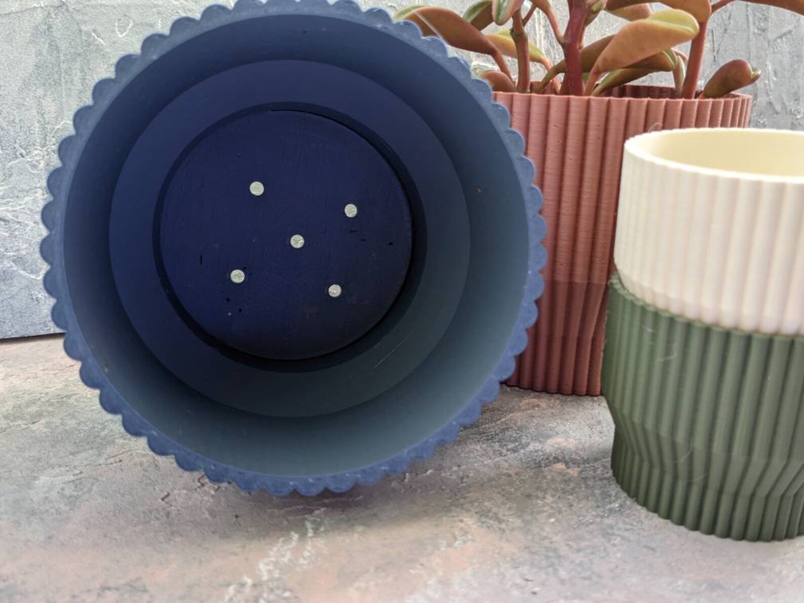 6 Inch Large Modern Handmade Minimalist Planter Indoor - Etsy