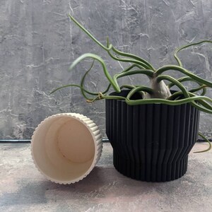 6 Inch Large Modern Handmade Minimalist Planter, Indoor Planter ...