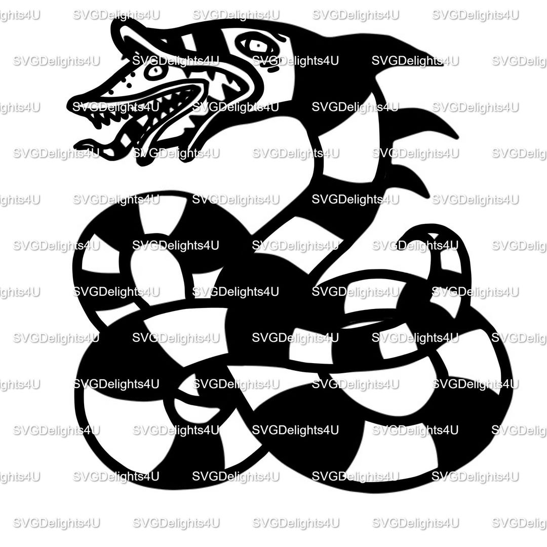 Sandworm Beetlejuice SVG Halloween - Etsy