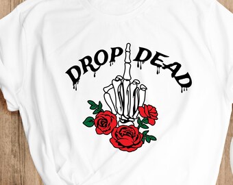 Drop Dead Svg - Etsy UK