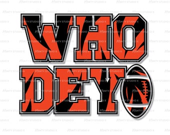 Who Dey Print Svg - Etsy UK