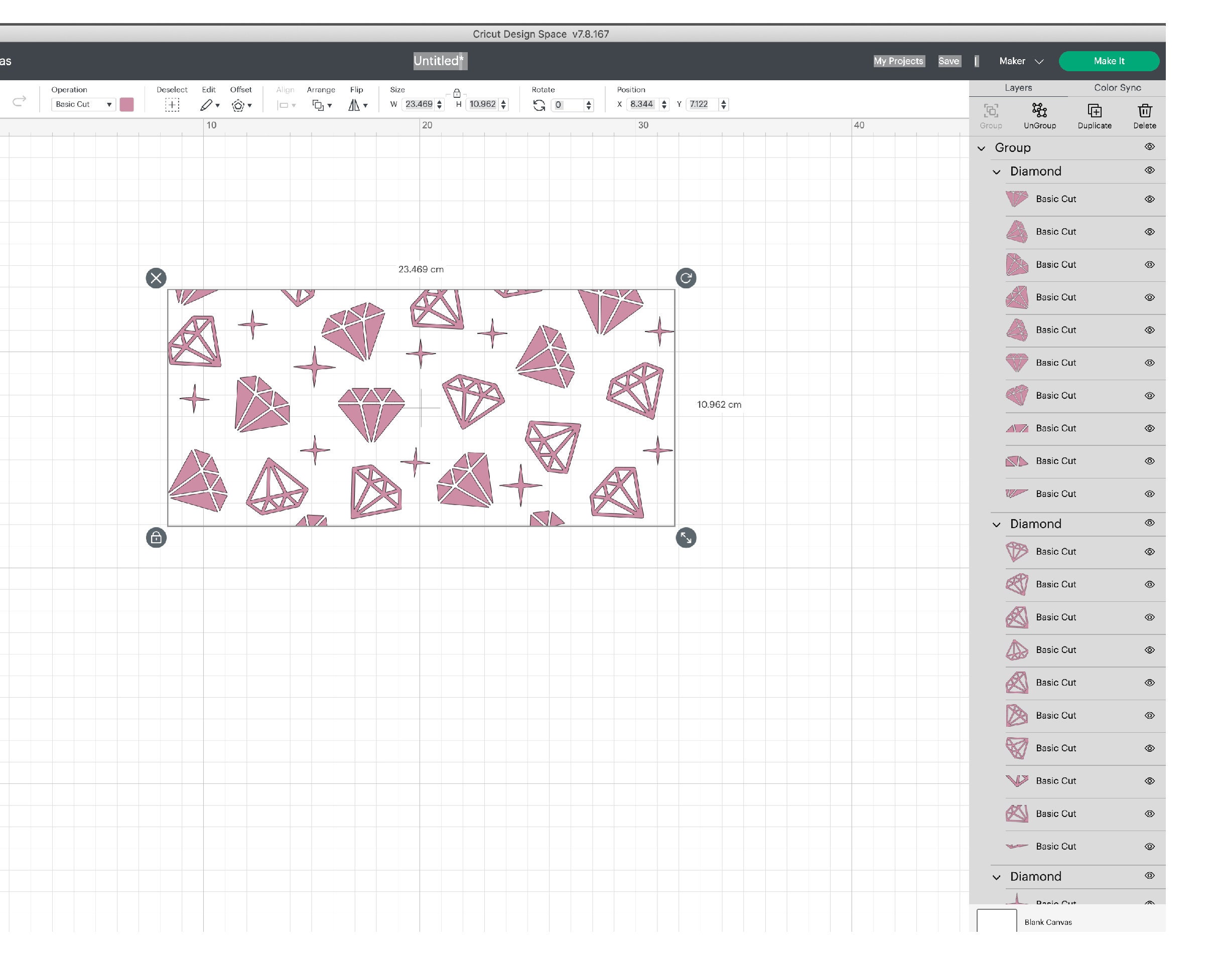 Full Wrap Diamonds Wrap Svg Diamonds Can Glass Wrapbride - Etsy