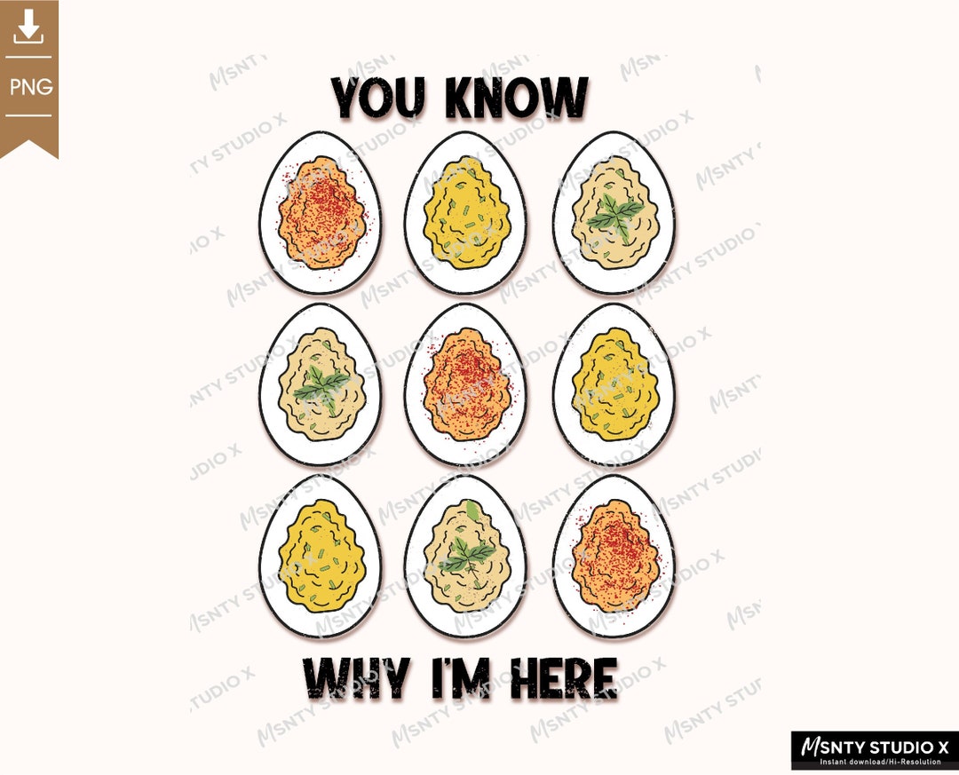 Here for the Deviled Eggs PNG , Thanksgiving Sublimation , Funny Png ...