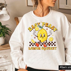 Easy Peasy PNG, Retro Png, Summer Png, Retro Summer Png, Kids ...