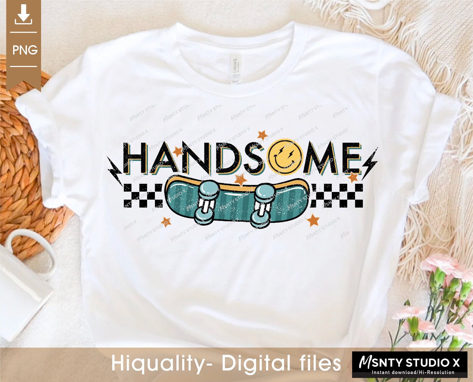 Handsome PNG Boy Sublimation Design Skateboard Png Little - Etsy