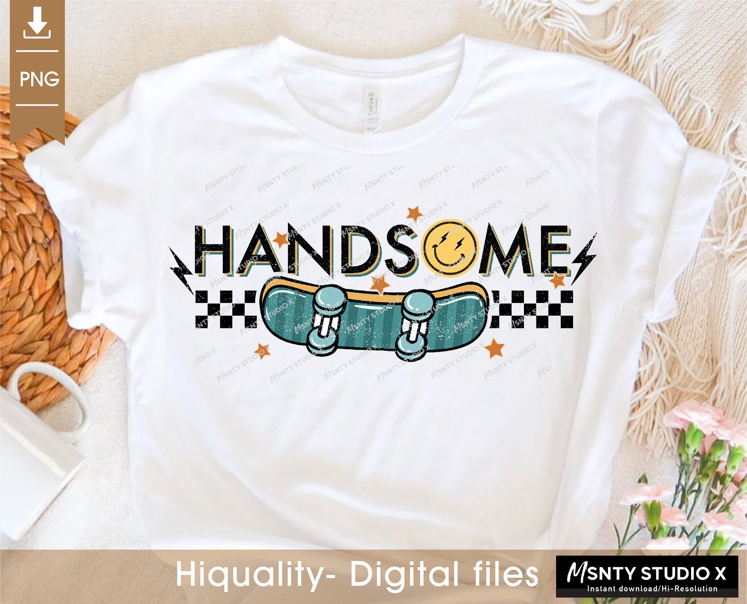 Handsome PNG Boy Sublimation Design Skateboard Png Little - Etsy