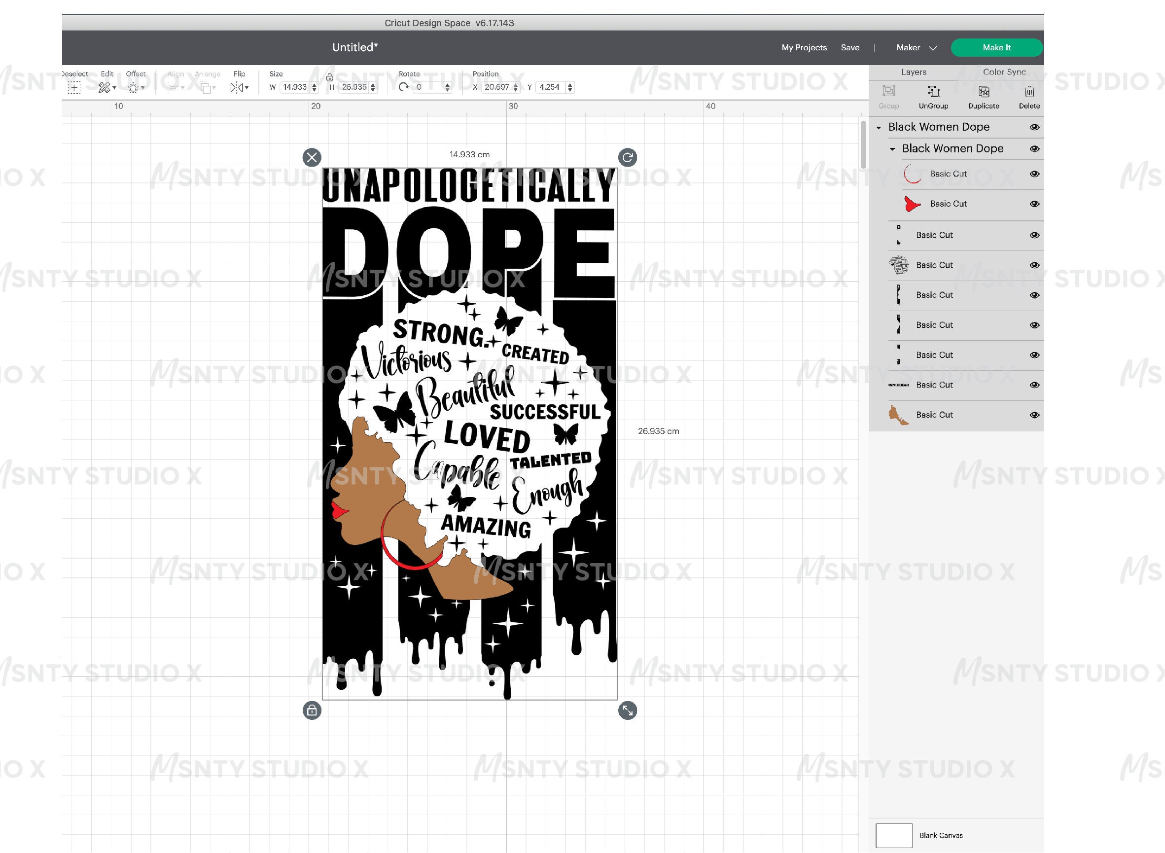 Black Woman Sublimation SVG Unapologetically Dope June Girl | Etsy