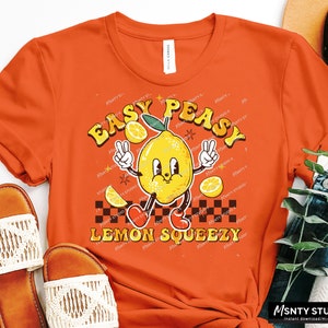 Easy Peasy PNG, Retro Png, Summer Png, Retro Summer Png, Kids ...