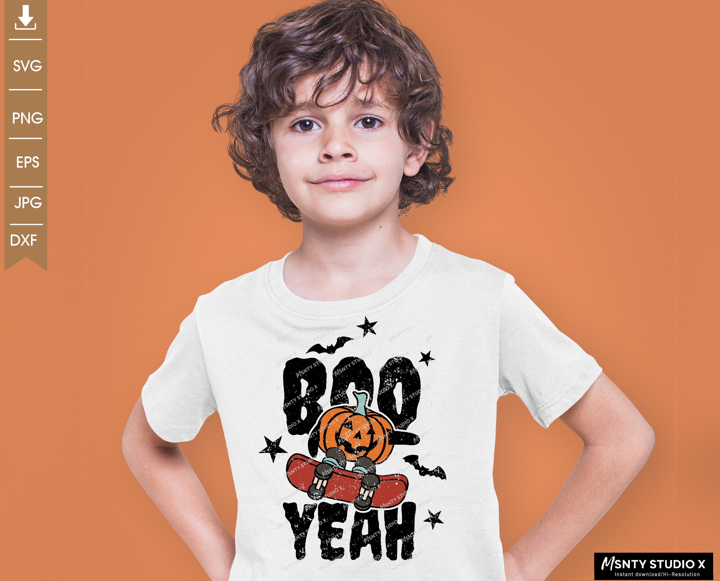 BOO YEAH Halloween Sublimation Design halloween Shirt Svg - Etsy