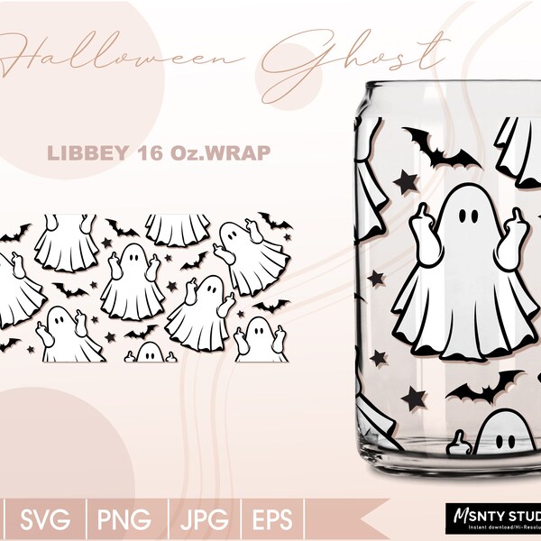 Ghost Flipping off Svg - Etsy Canada