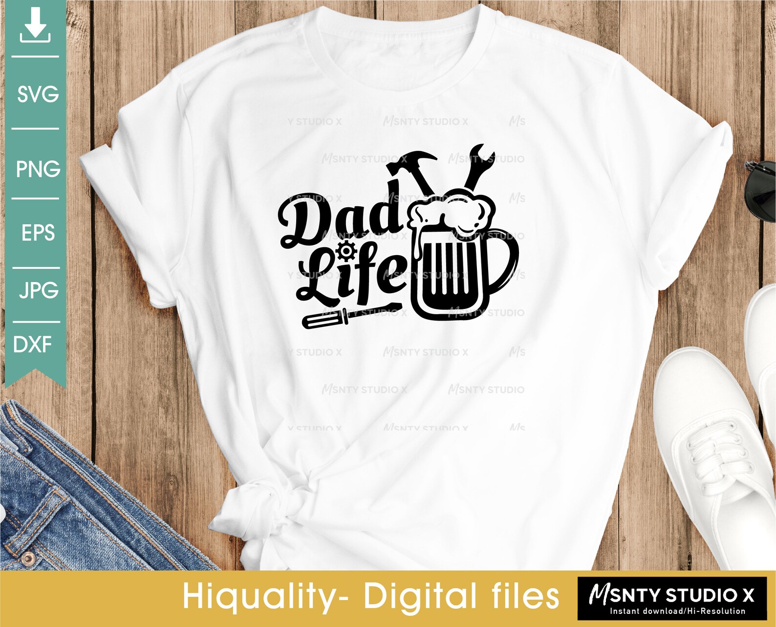 Dad Life SVG father Cut File dad Cut File funny Dad - Etsy