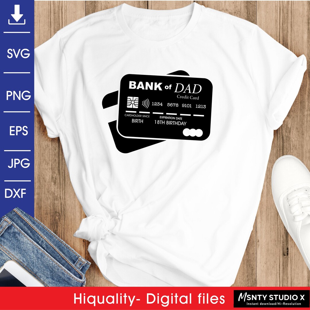 Bank of Dad SVG, Father's Day Gift Svg, Father Day Svg, Dad Life Svg ...
