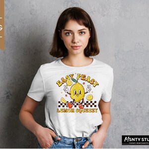 Easy Peasy PNG, Retro Png, Summer Png, Retro Summer Png, Kids ...