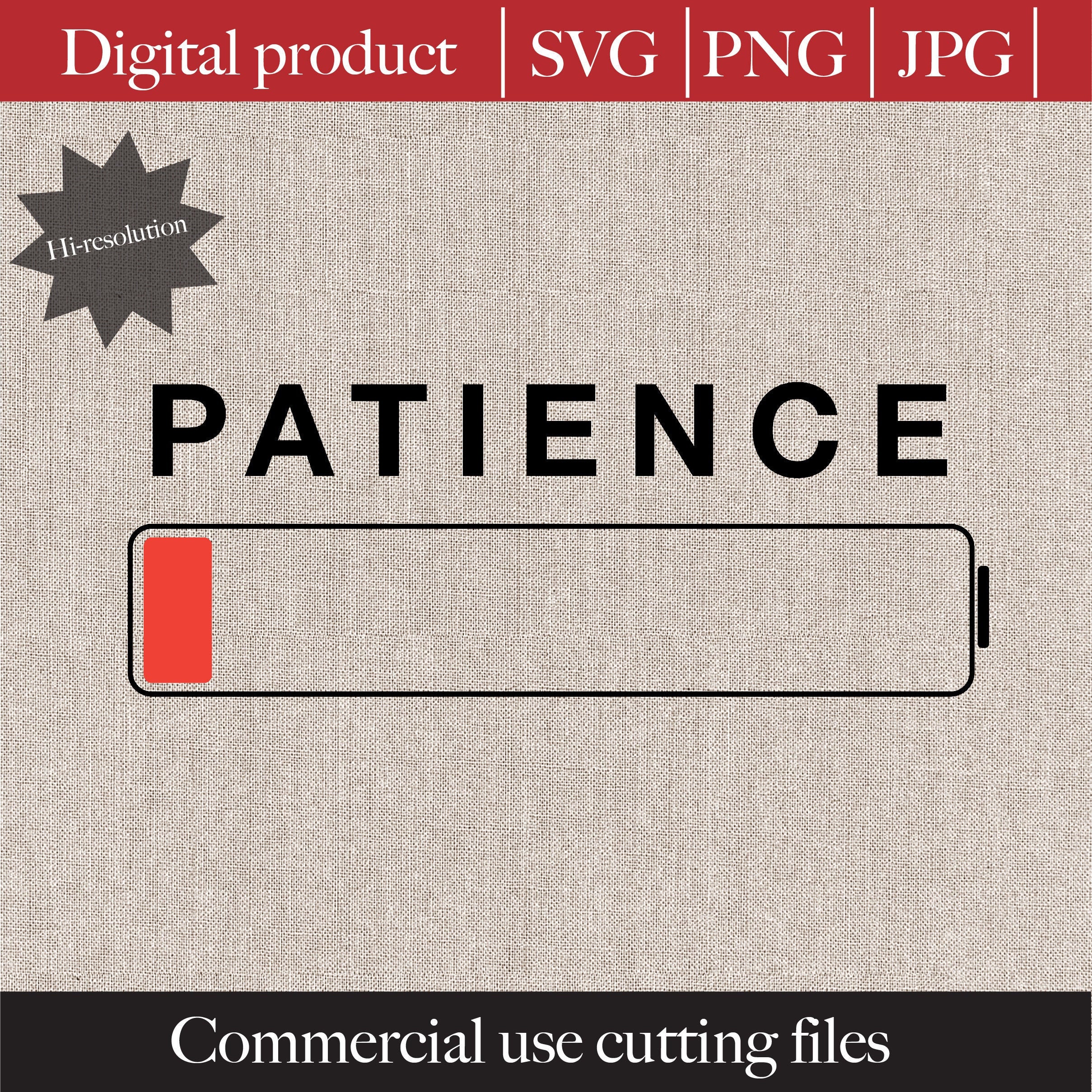 Patience Low Battery Svg Zero Patience No Batteries Mom - Etsy Canada