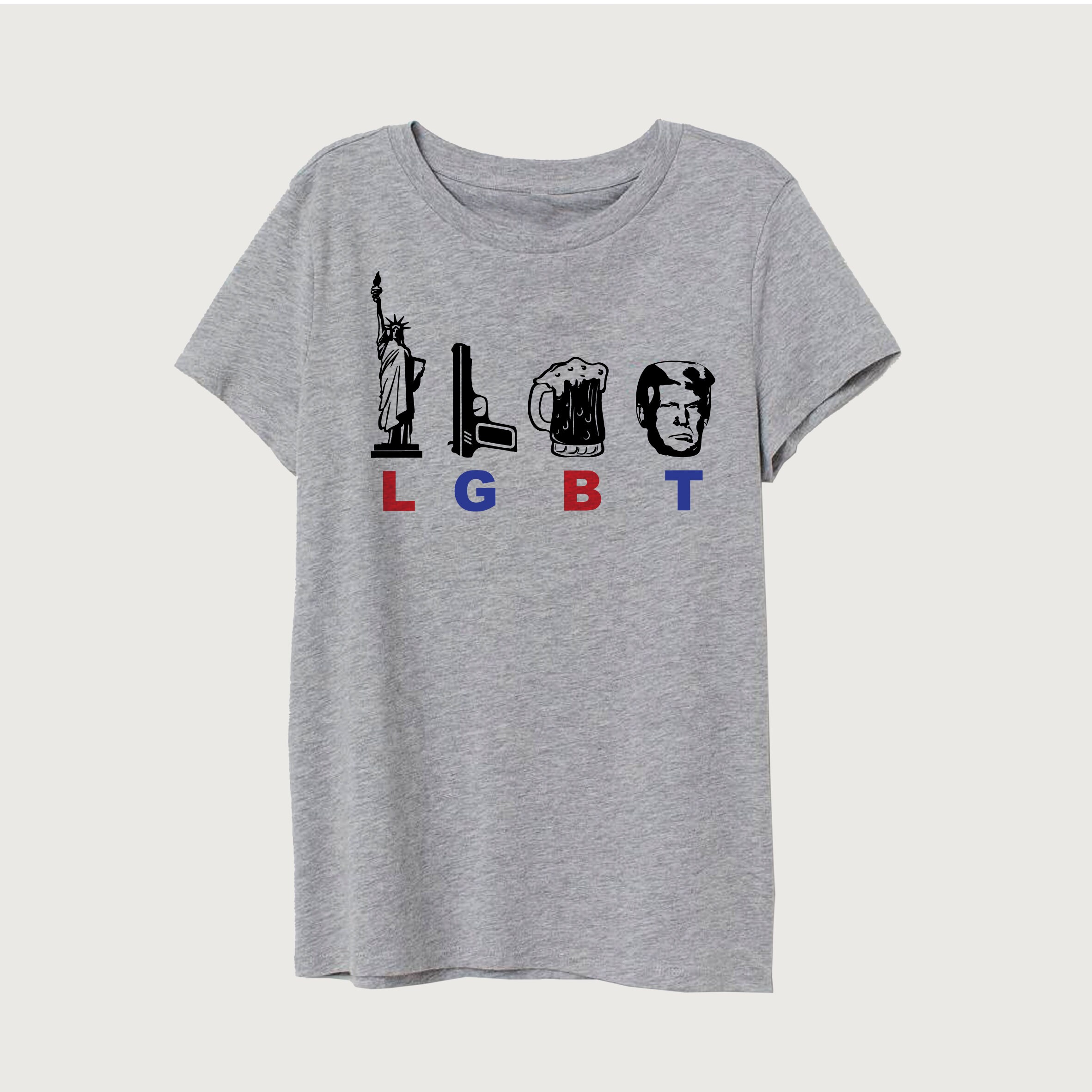 LGBT SVG Liberty Guns Beer Trump SVG Trump Svg Cut Files | Etsy