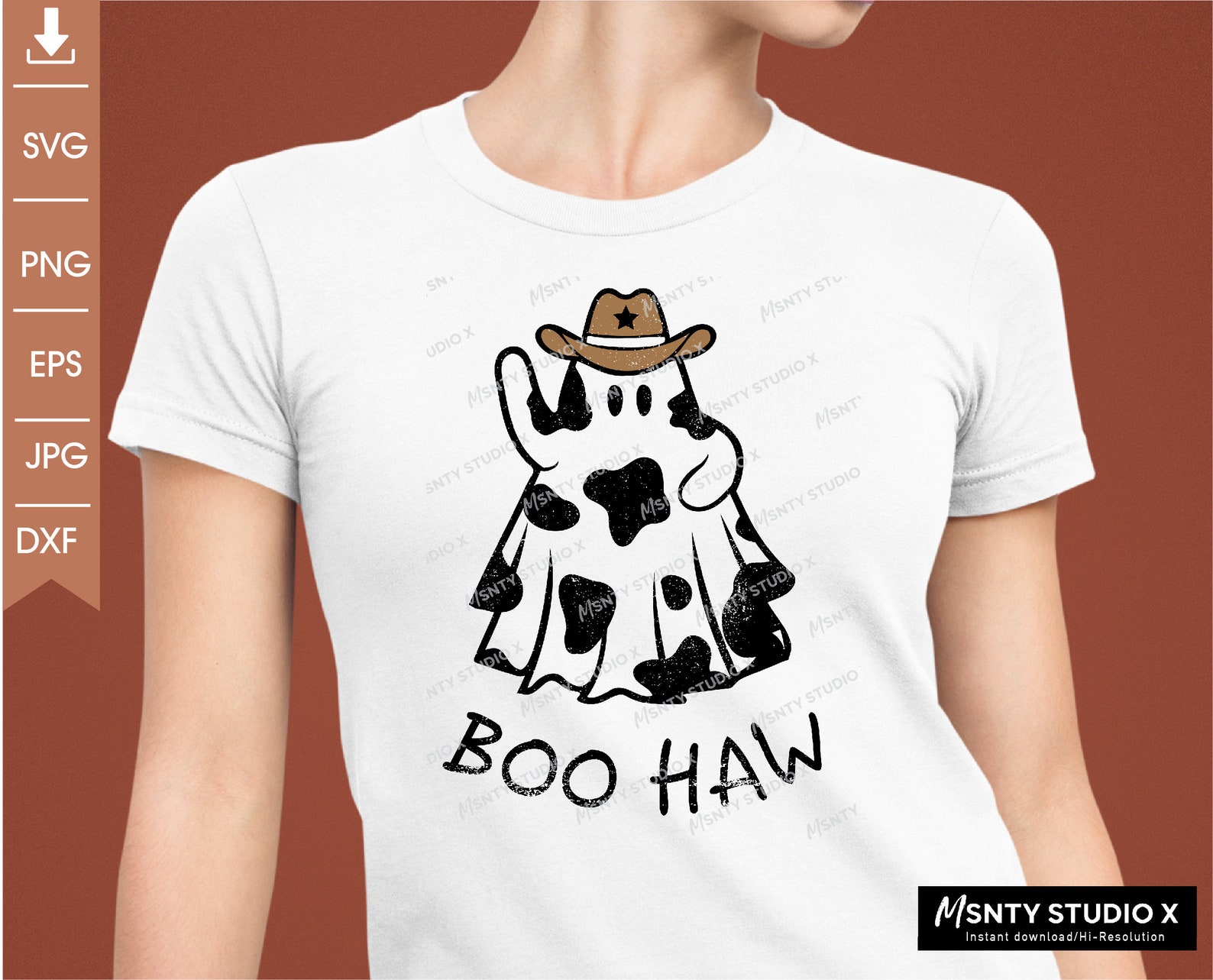 Western Ghost Svgboo Haw Svg Wild West Halloween Costume - Etsy