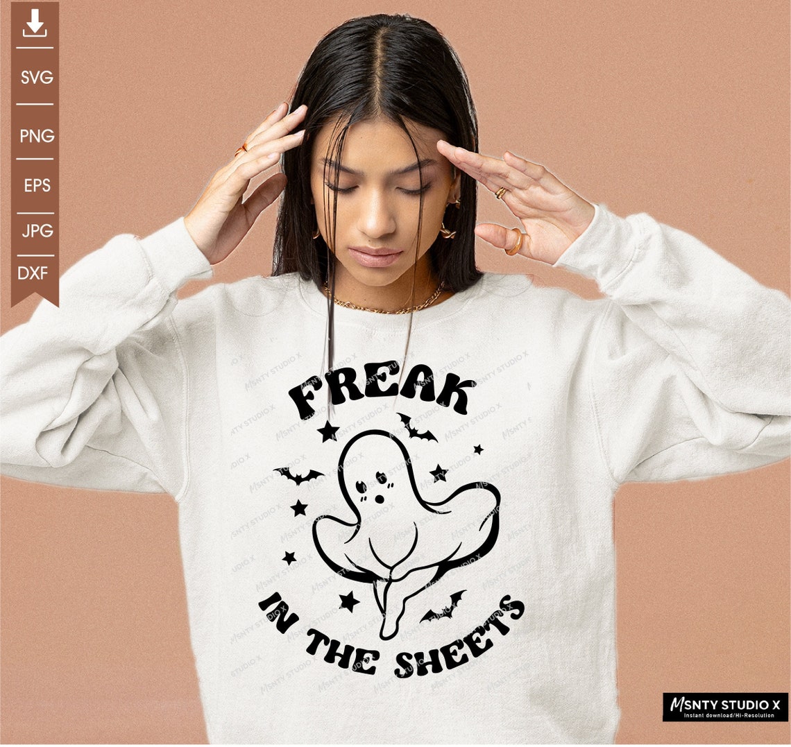 Freak in the Sheets Svg cute Halloween Spooky Season Svg - Etsy