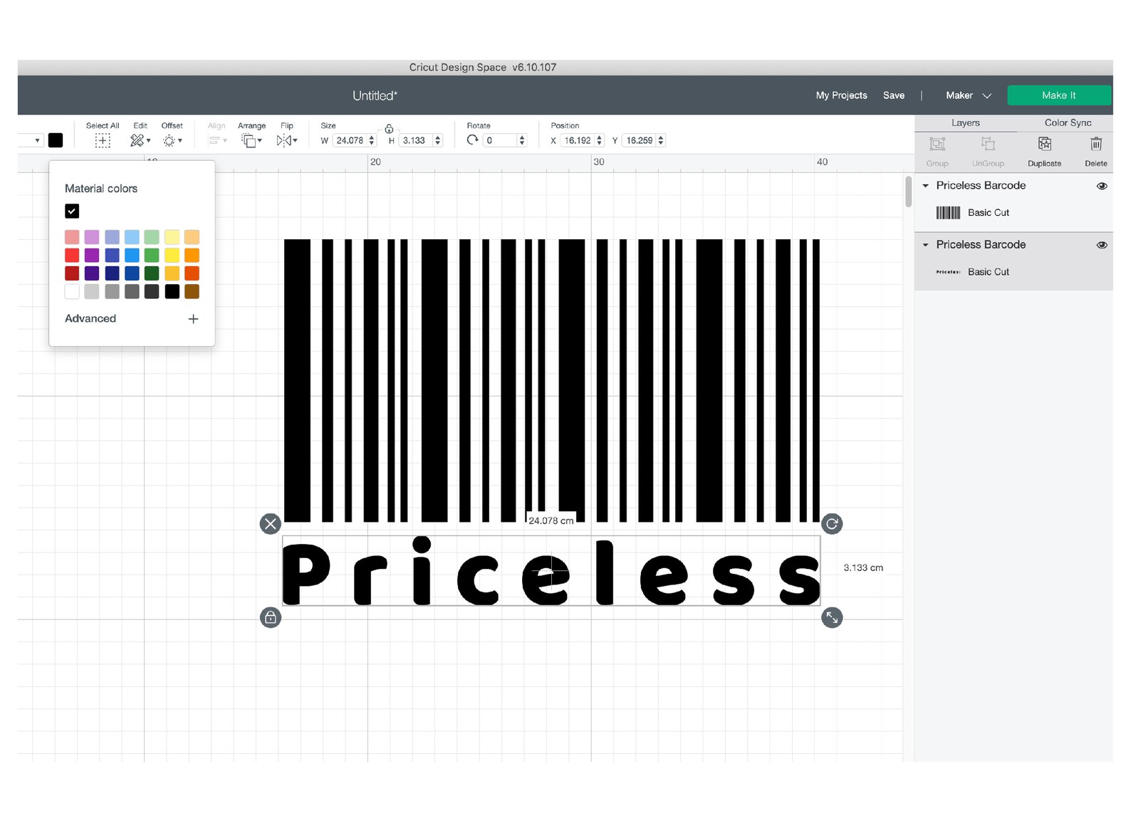 Priceless Barcode Svg Barcode Svg Spoiled Barcode Tag - Etsy