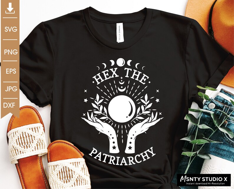 Hex the Patriarchy SVG Witchy Svg Patriarchy Svghalloween - Etsy