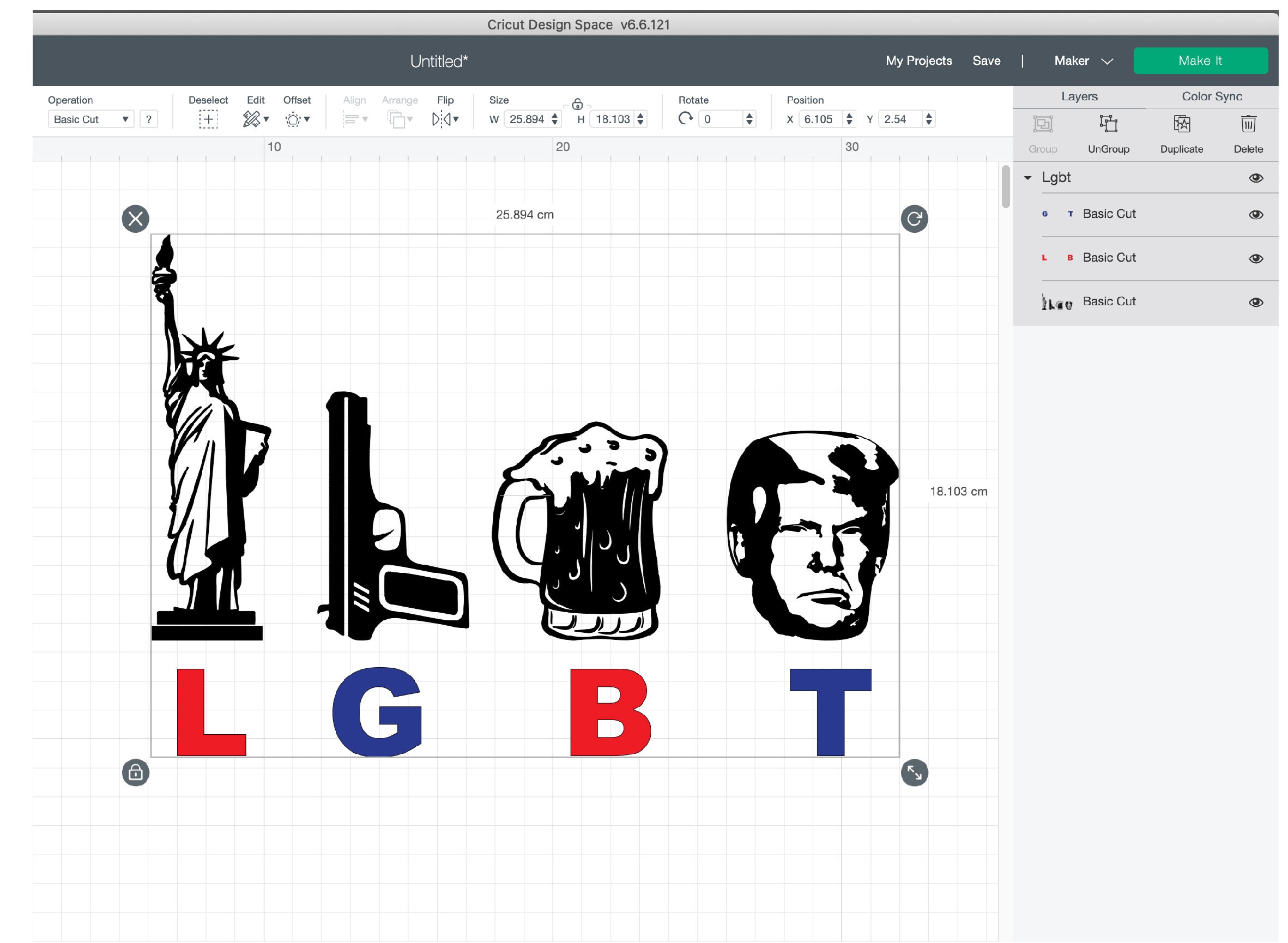 LGBT SVG Liberty Guns Beer Trump SVG Trump Svg Cut Files | Etsy