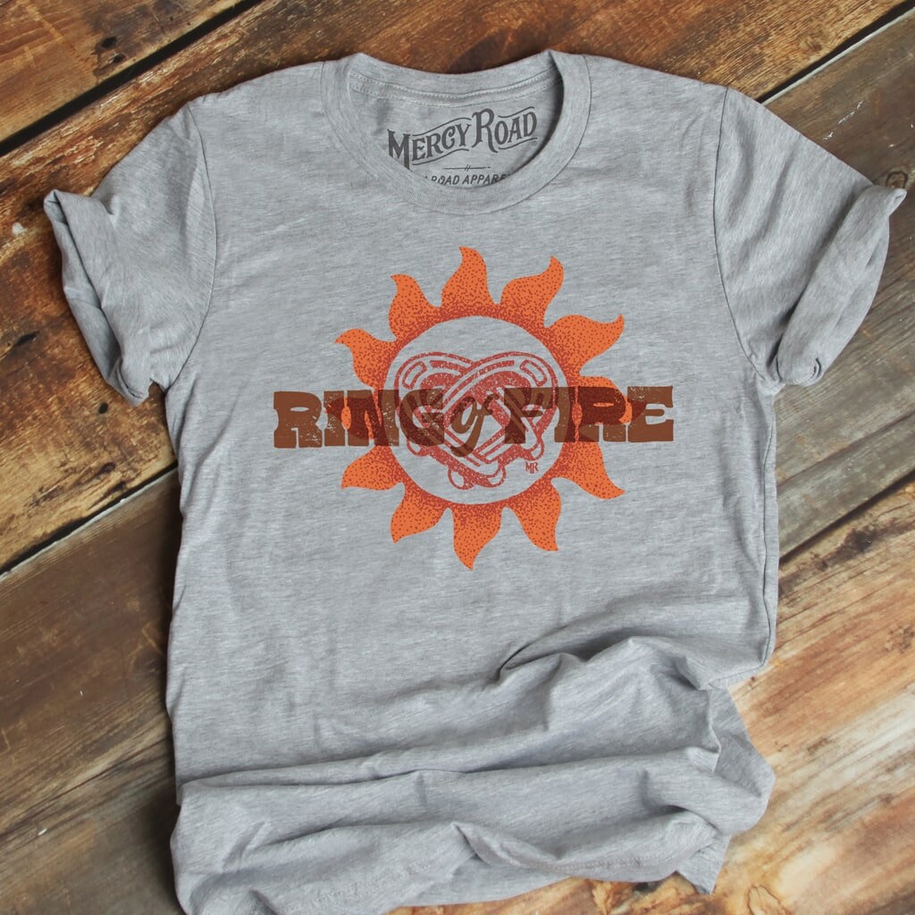 Ring of Fire T Shirt, Country Music Shirt, Country Western T-shirt - Etsy