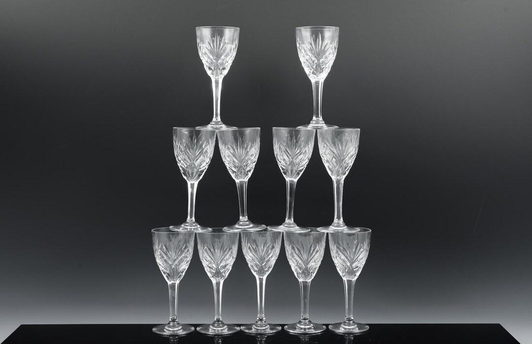 PRICE PER PIECE | Stunning Vintage C1950s St Louis Chantilly Clear ...
