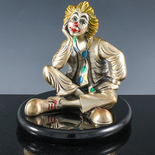 Silver Clown - Etsy
