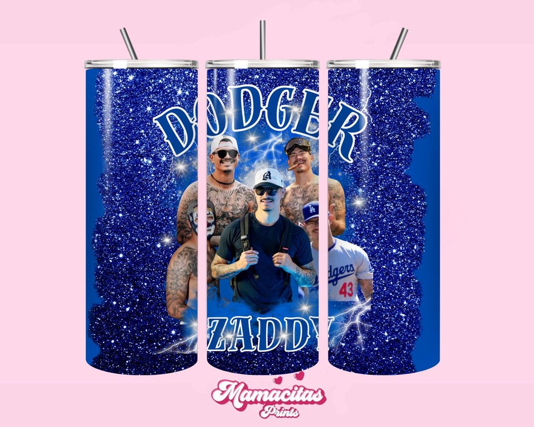 Banda 20oz Tumbler Dodger Zaddy Dodger Png Banda Banda Anthony Png Gift ...