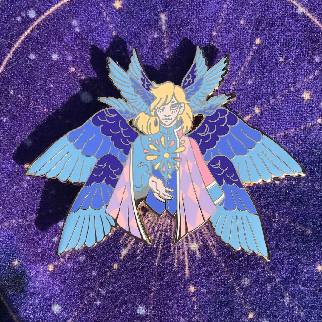 Angelic Wizard Pin - Etsy