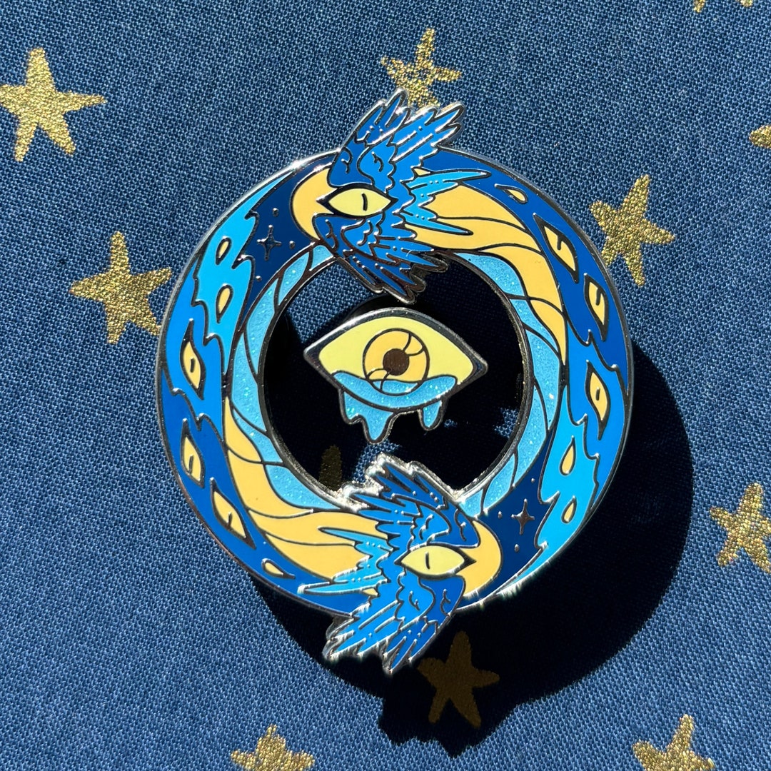All-seeing Eye Pin - Etsy