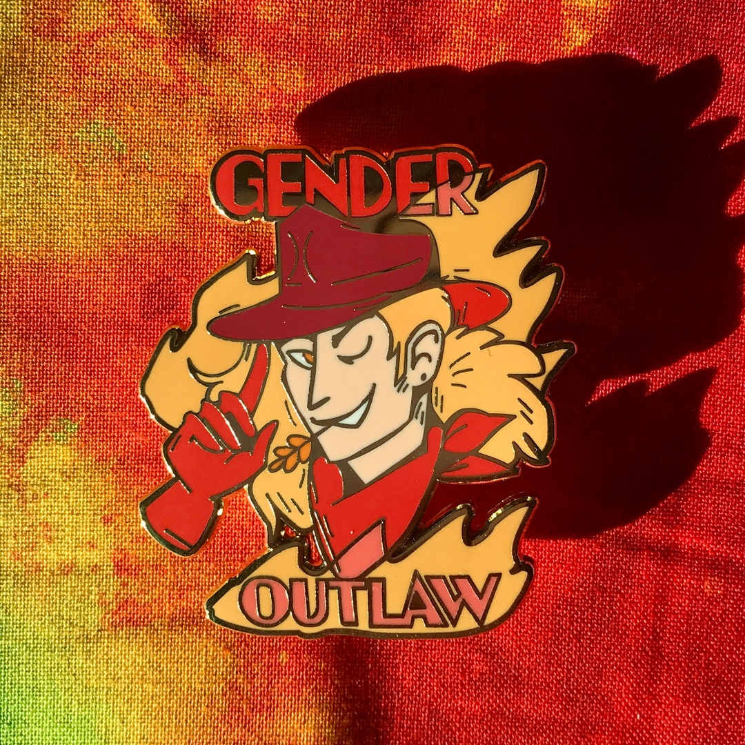 Gender Outlaw Pin - Etsy