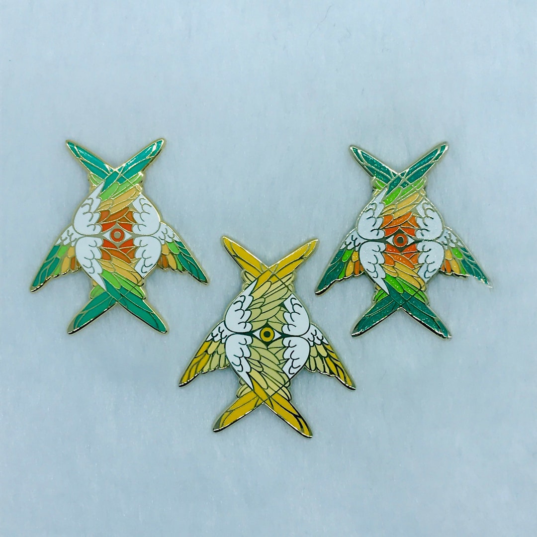 Heart Seraphim Pin Departing October 2023 - Etsy