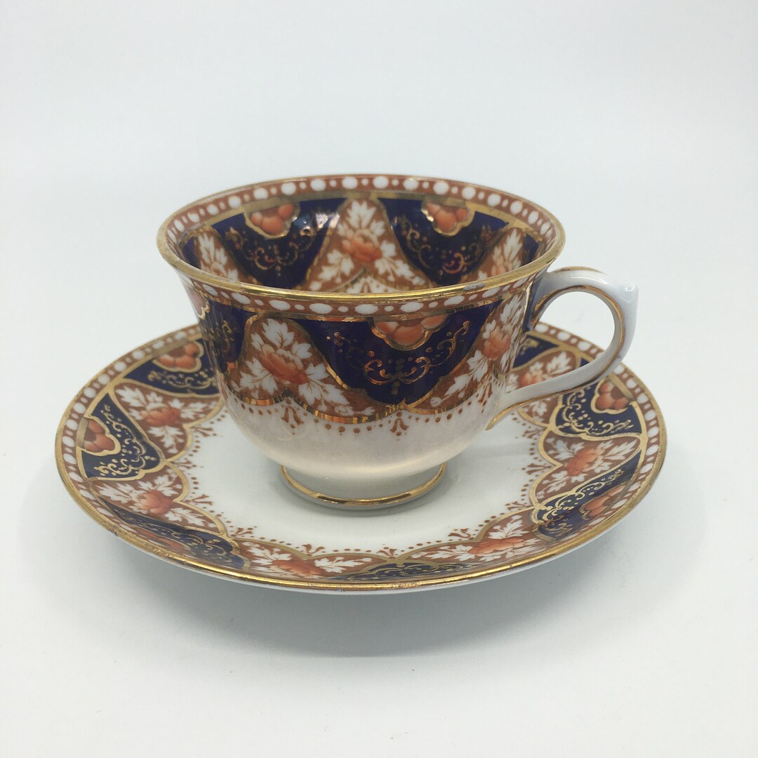 Royal Albert Crown China C1920s Imari Style Teacup and Saucer - Etsy
