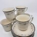 Set of Six Ivory China by Noritake ‘traviata’ Teacups and Saucers (2482 ...