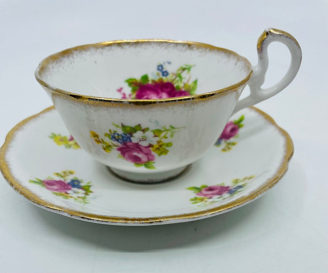 Royal Standard Rose Bouquet Teacup - Etsy