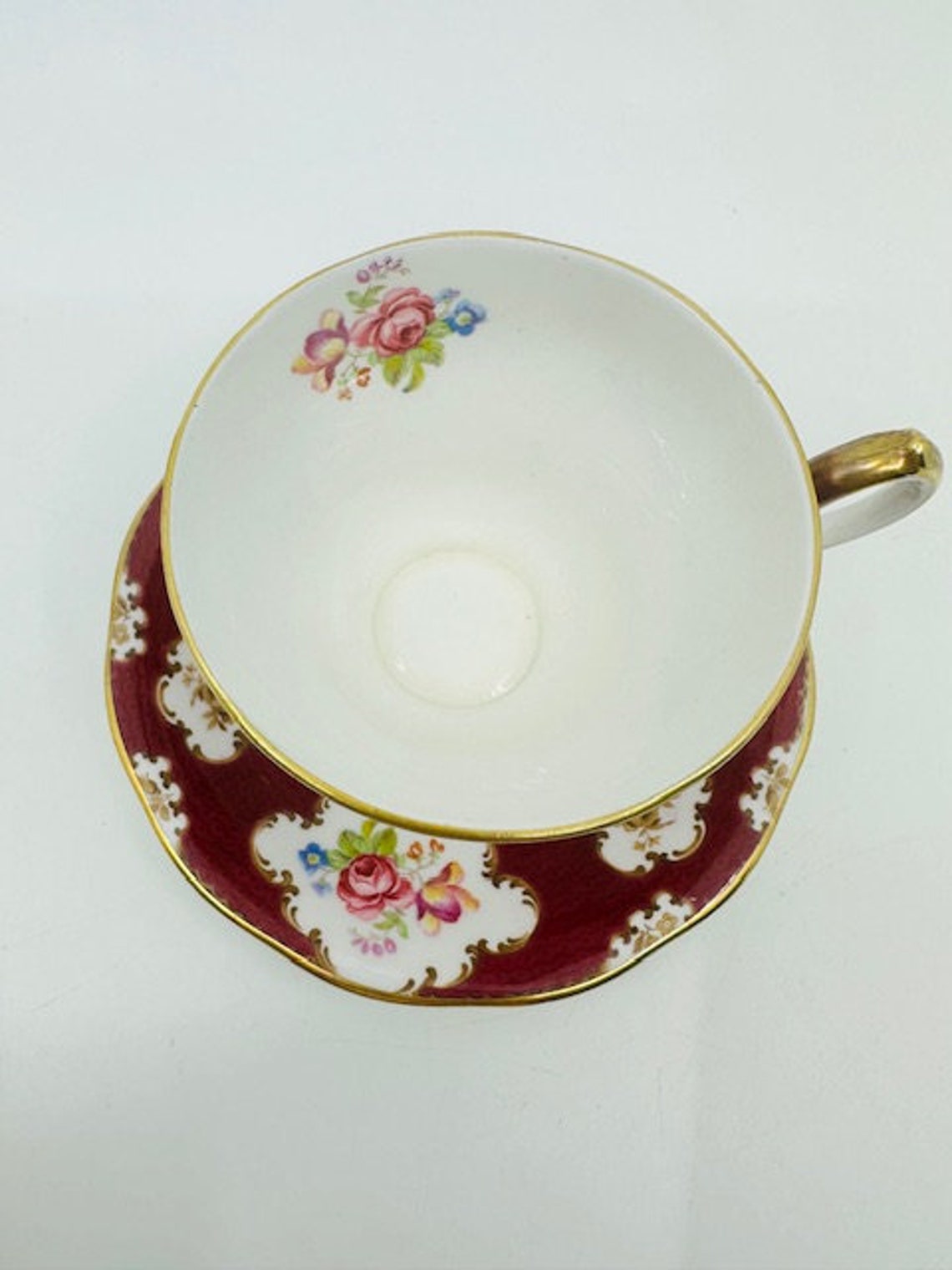 Queen Anne Lady Eleanor Teacup and Saucer - Etsy