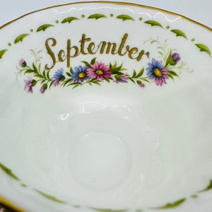 Royal Albert Flower of the Month Series September Teacup and Saucer - Etsy