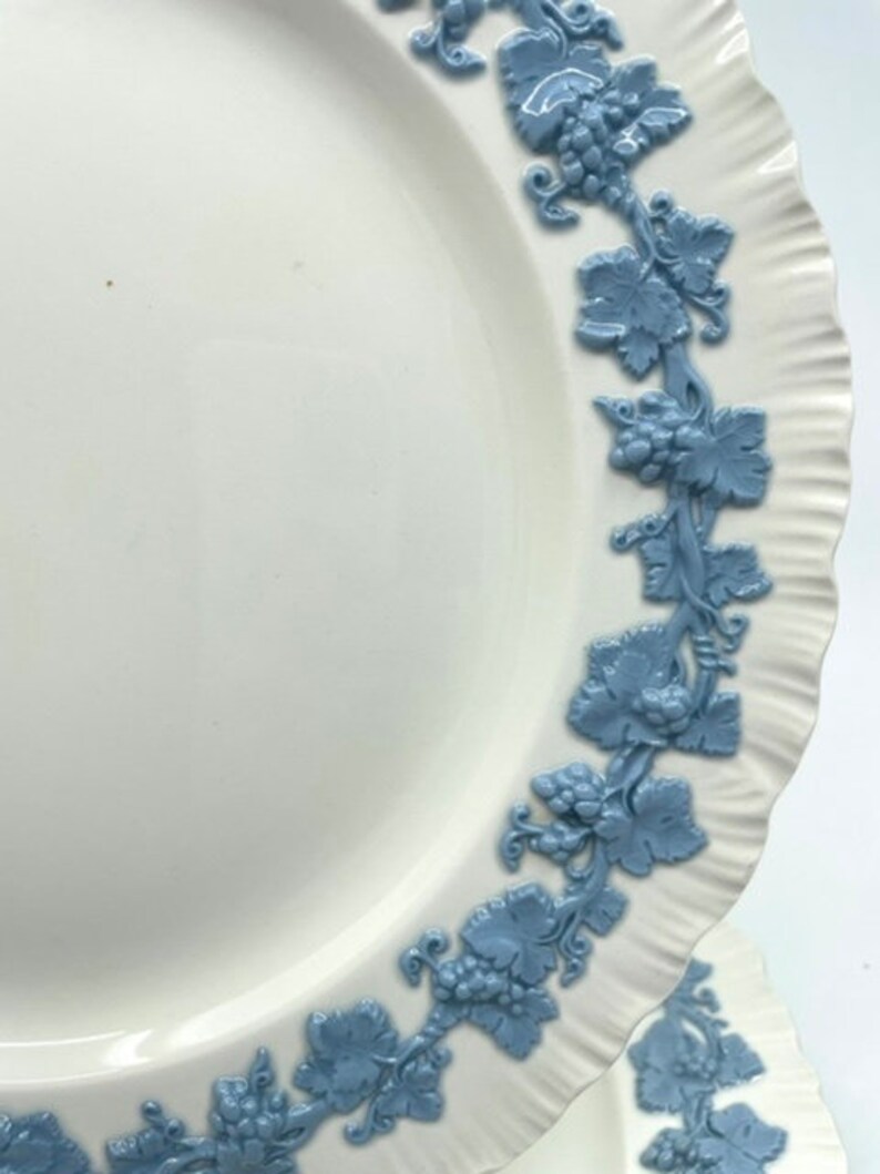 Wedgwood of Etruria and Barlaston Embossed Queens Ware Set of - Etsy