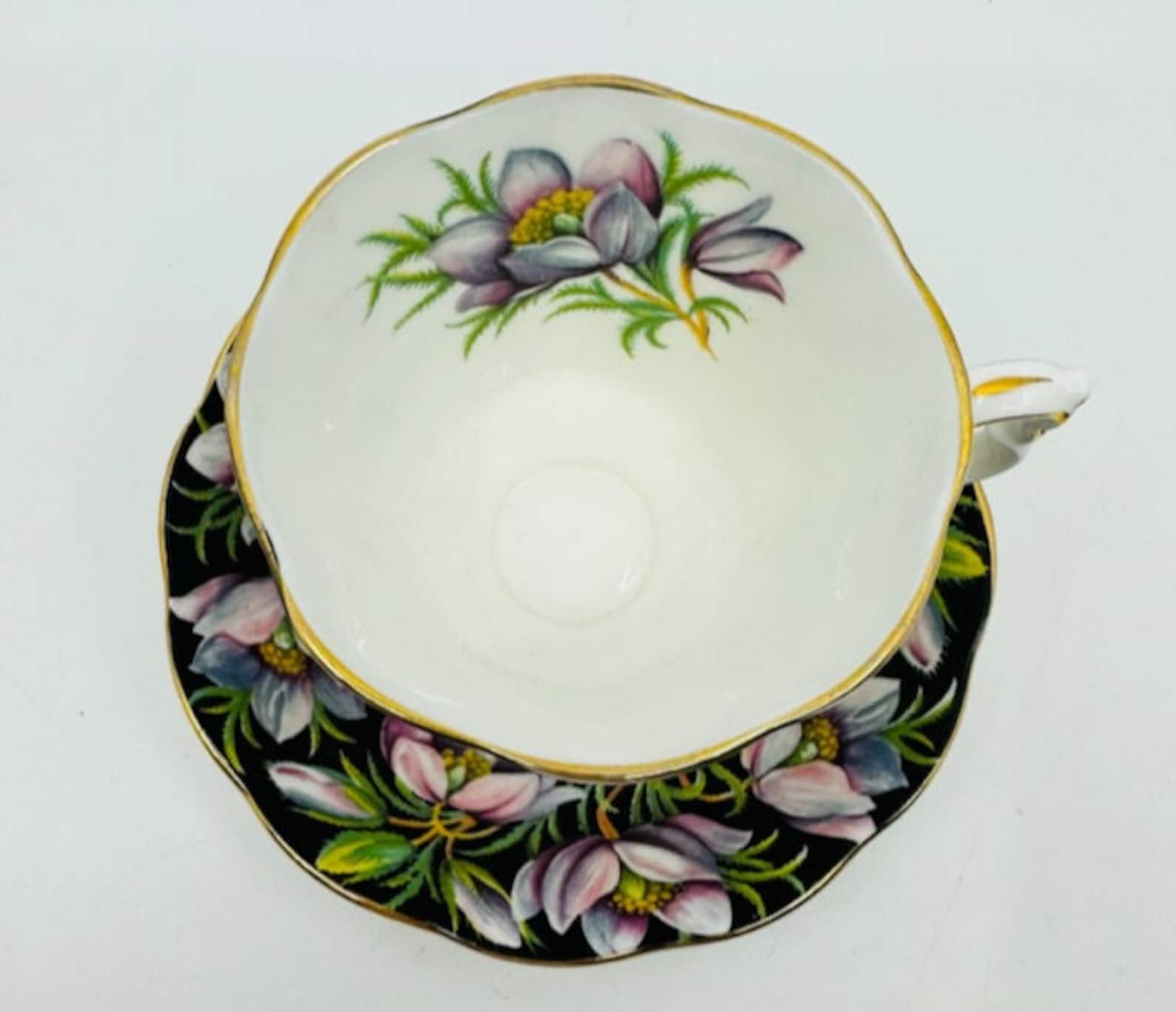 Royal Albert Provincial Flowers Prairie Crocus Teacup and Saucer - Etsy