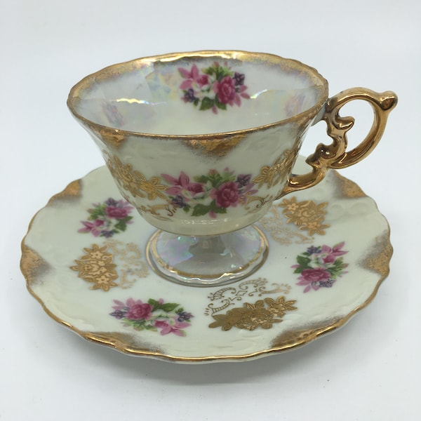 Footed Tea Cups - Etsy