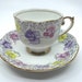Roslyn Sweet Pea 8281 Teacup and Saucer - Etsy