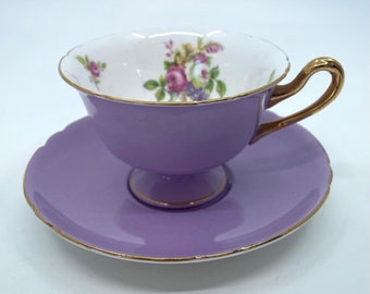 Purple Teacup | Etsy