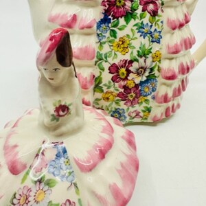 RARE Sadler Ye Daintee Ladyee Teapot Pink Chintz - Etsy