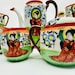 Genuine Samurai China Hand Painted Made in Japan Tea Set - Etsy Canada