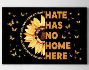 Hate Has No Home Here - Etsy