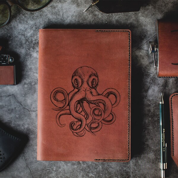 Octopus Notebook - Etsy