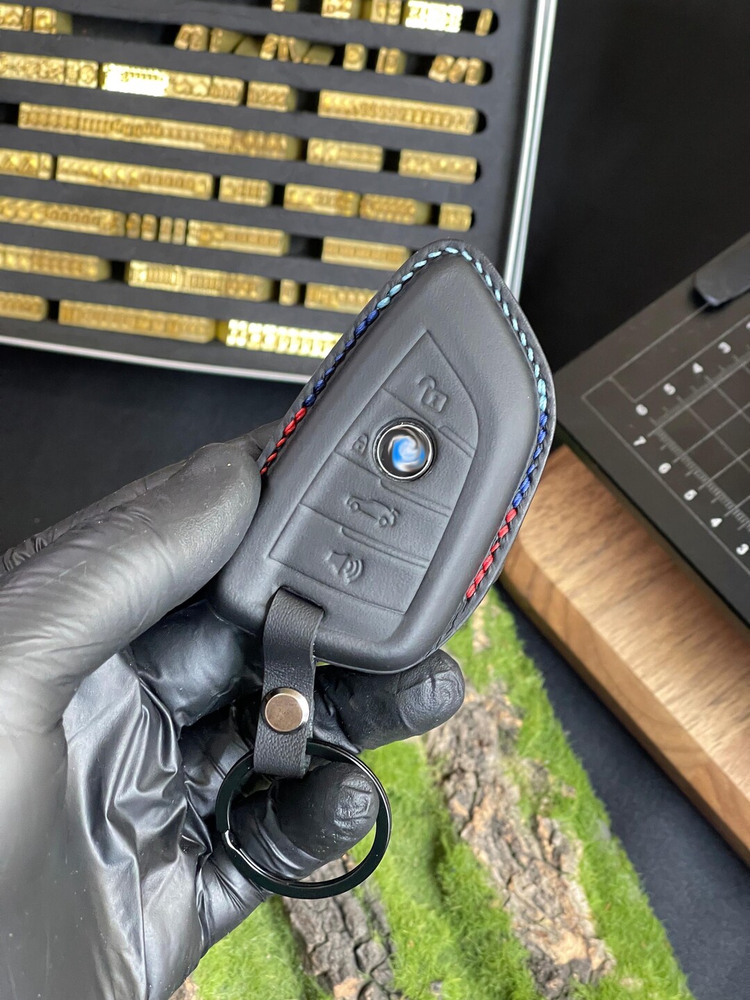 Leather Car Key Cover for X, Key Holder for M, Keychain for G Series ...