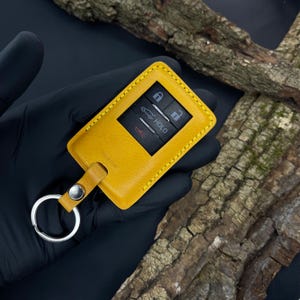 Handmade Smart Key Cases Leather Key Fob Covers for Corvette Smart Key ...